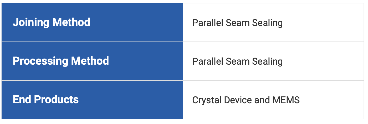 Parallel Seam Sealing | Avio Seam Sealers | Seam Sealing